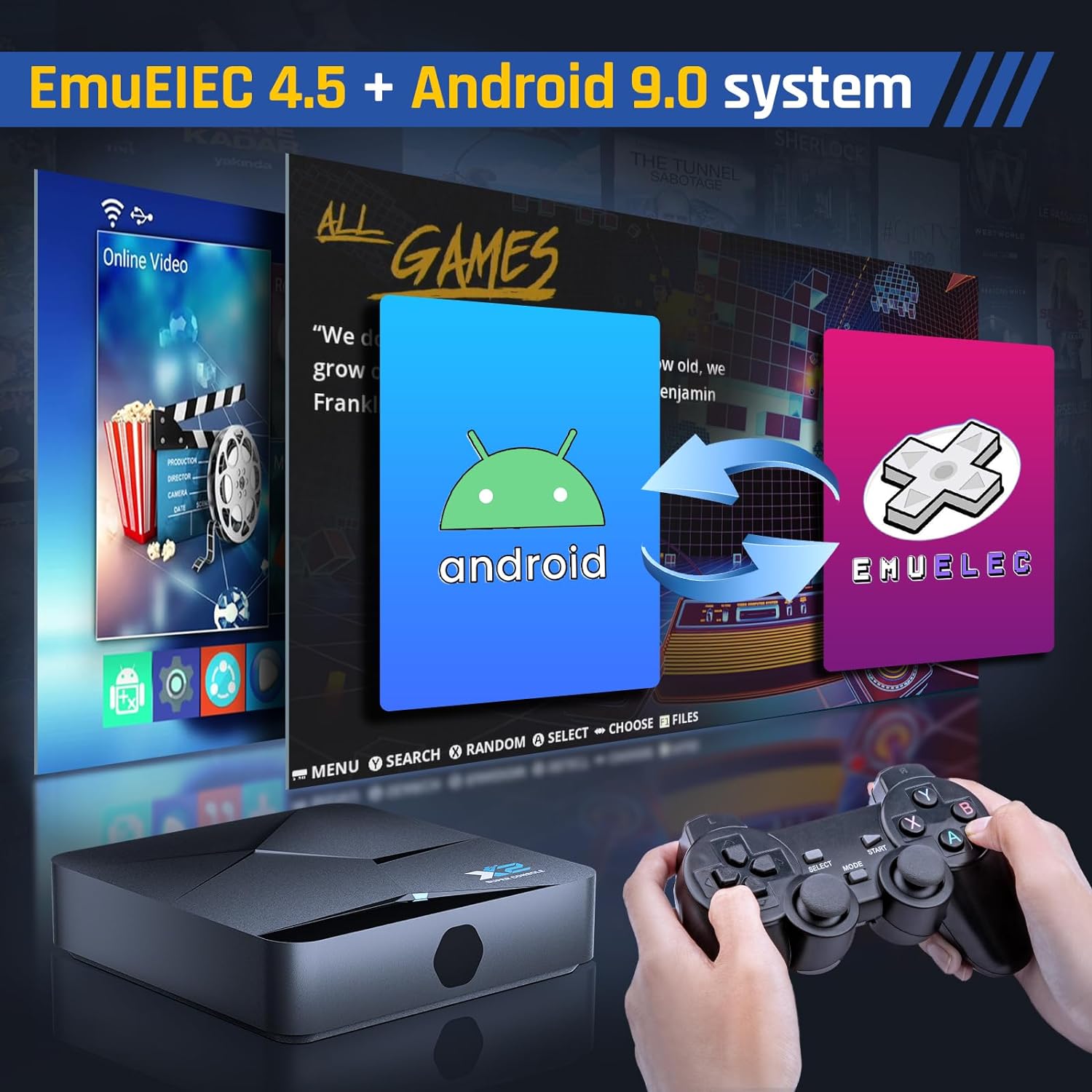 Lutonvia Super Console x2 Retro Video Game Console Review - The Gaming Mecca