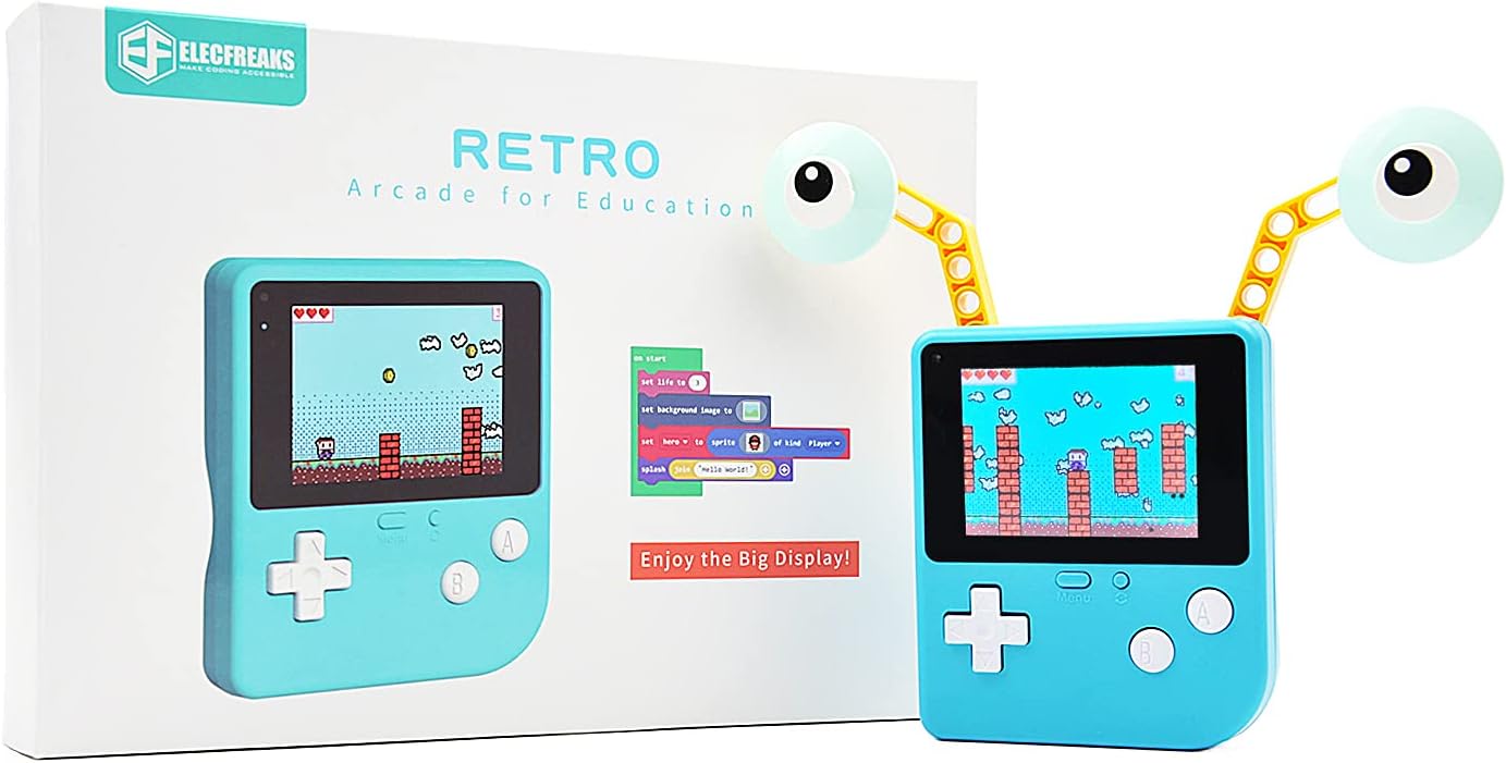 ELECFREAKS Retro Coding Arcade Console Review - The Gaming Mecca