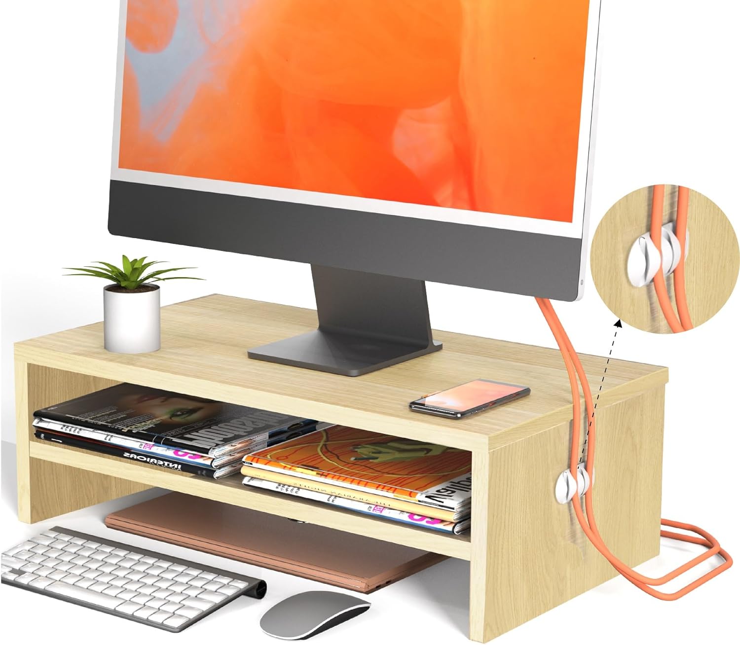 Review: 2-Tier Computer Monitor Stand for Ergonomic Setup