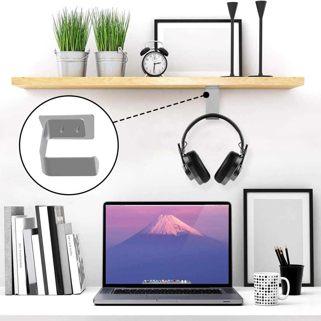 Geekria Under-Desk Headphone Stand Mount Holder Review - The Gaming Mecca