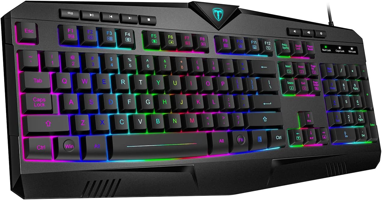 Full Size RGB Backlit Keyboard Review - The Gaming Mecca