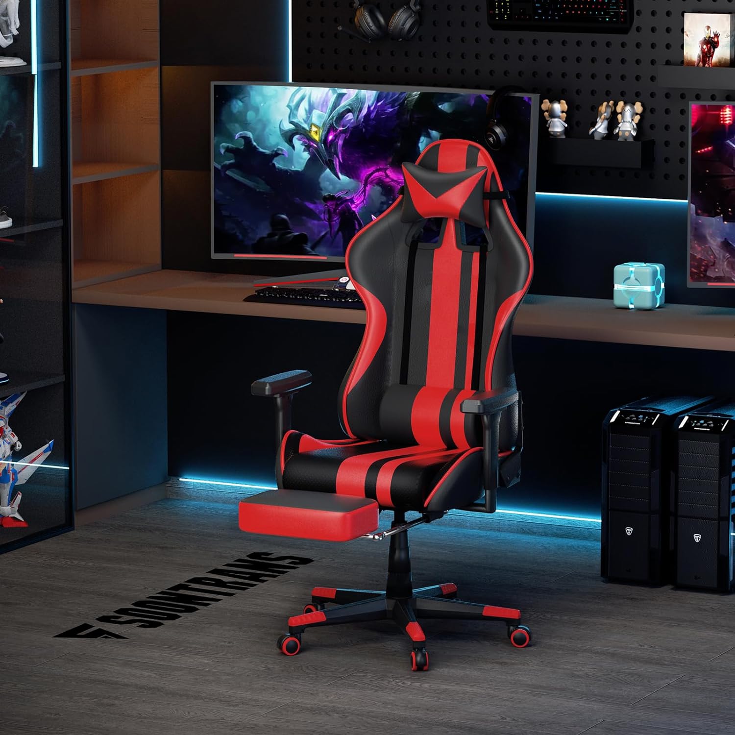 Soontrans Grey Gaming Chair review - The Gaming Mecca