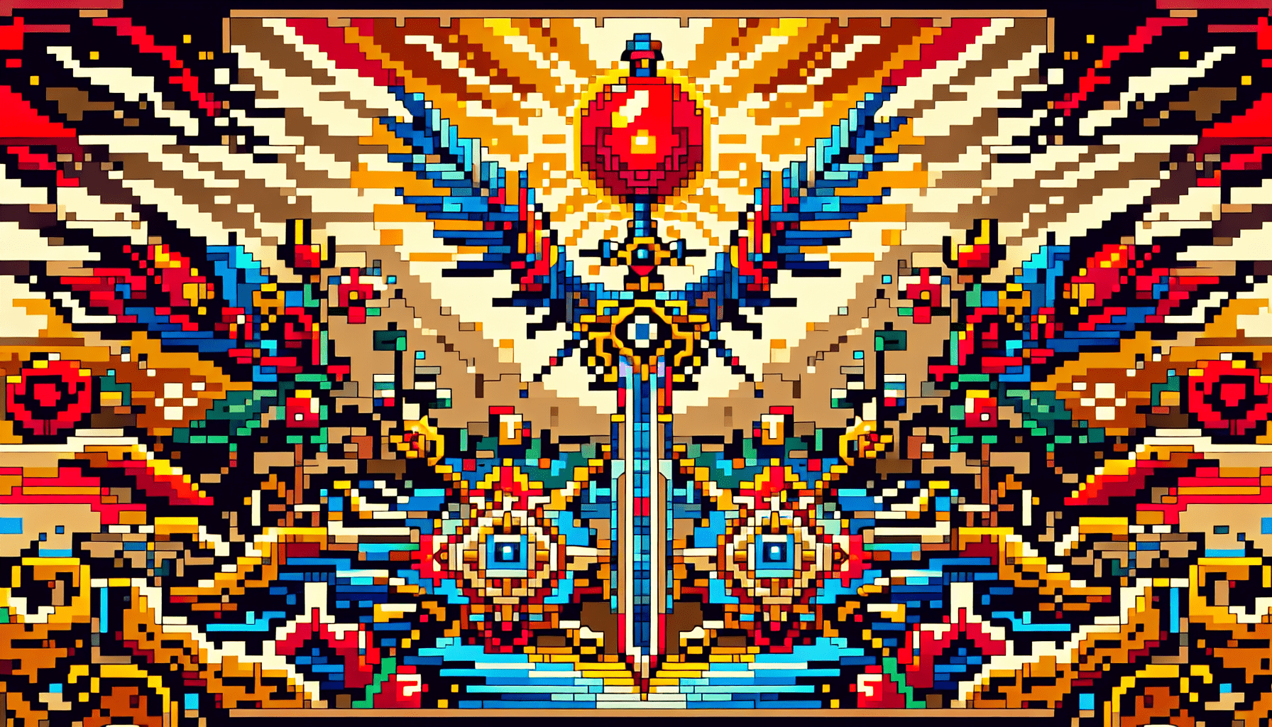 Grid Minecraft Pixel Art - The Gaming Mecca